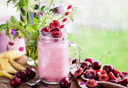 Chocolate Cherry Protein Shake - Kathy Smith