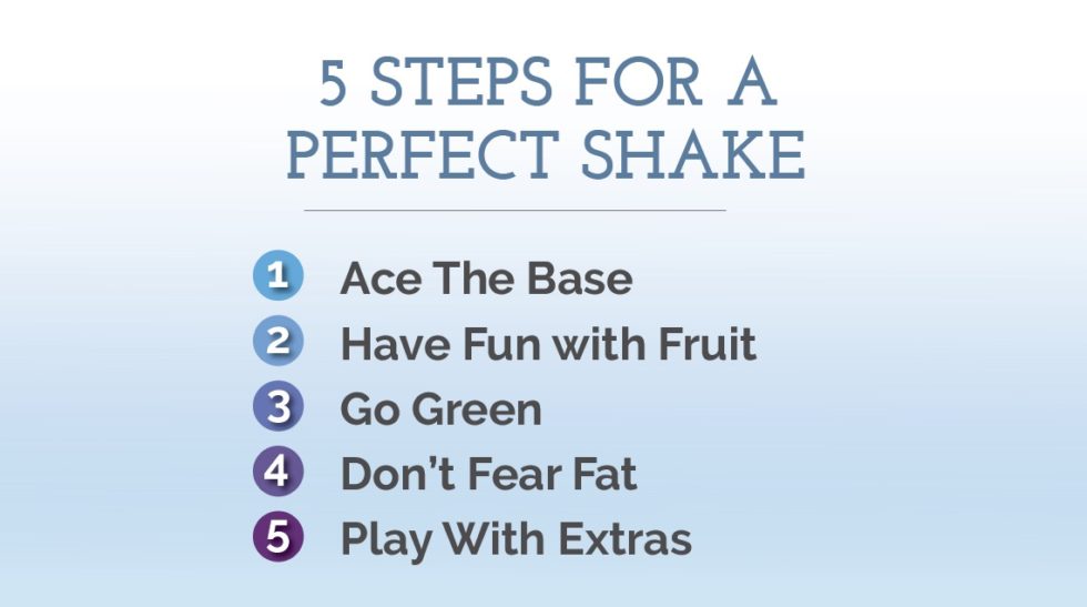 5 Steps for Creating a Perfect Protein Shake - Kathy Smith