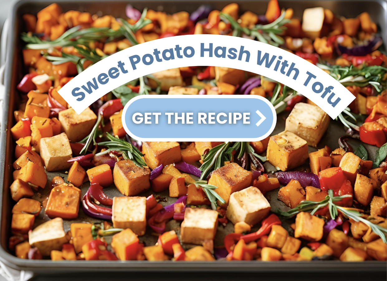 Sweet Potato Hash With Crispy Tofu - Kathy Smith